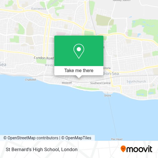 How to Get to St Bernard's High School in Southend-On-Sea by Train, Bus ...