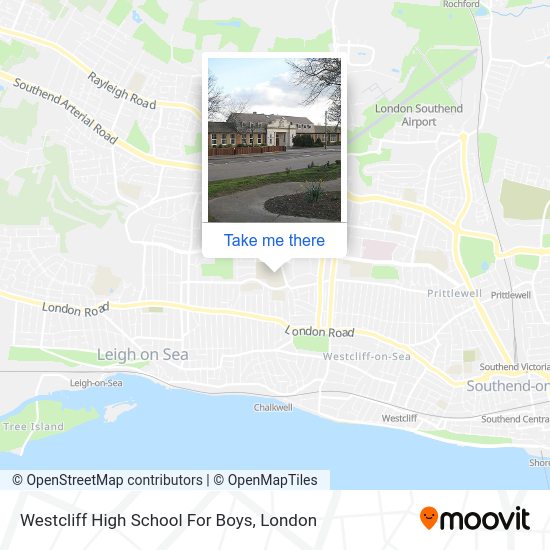 How to Get to Westcliff High School For Boys in Southend-On-Sea by Bus ...