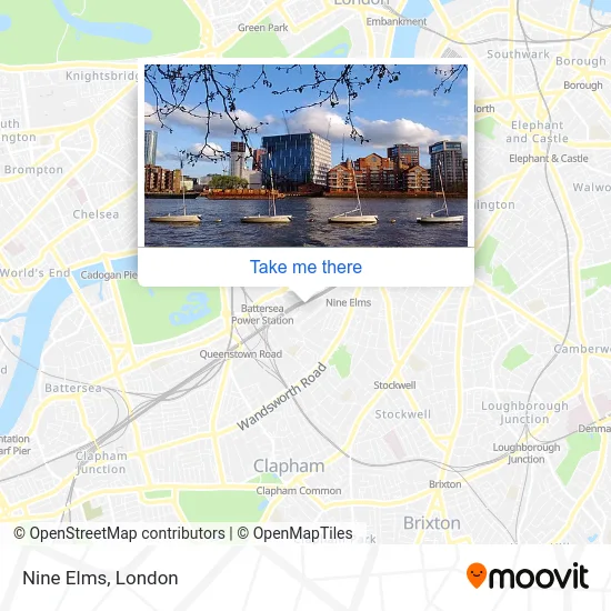 How to Get to Nine Elms by Bus or Train?
