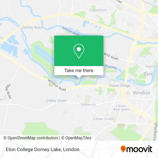 How to Get to Eton College Dorney Lake in South Bucks by Bus or Train?