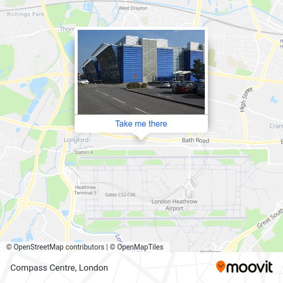 How to Get to Compass Centre in Heathrow by Bus, Train or Tube?