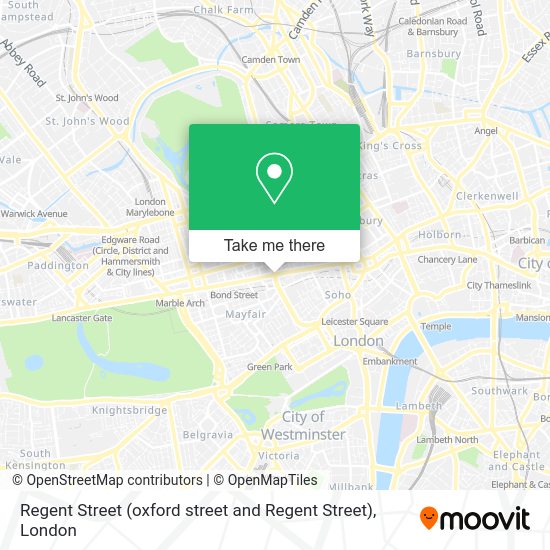 How to Get to Regent Street (oxford street and Regent Street) in ...