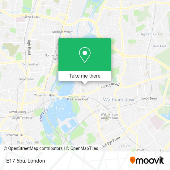 How to Get to E17 6bu in Walthamstow by Tube, Bus, Train or Dlr?