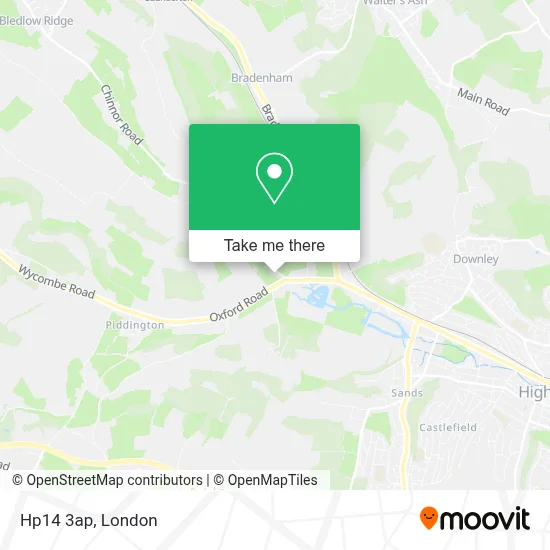 How to Get to Hp14 3ap in Wycombe by Bus or Train?