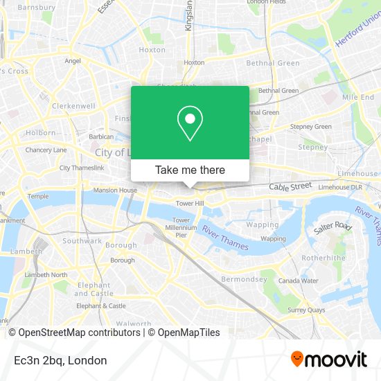 How to get to Ec3n 2bq in City Of London by Tube, bus or train?