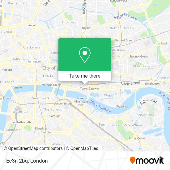How to Get to Ec3n 2bq in City Of London by Tube, Bus or Train?