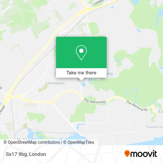 How to Get to Ss17 9bg in Stanford Le Hope by Bus or Train?