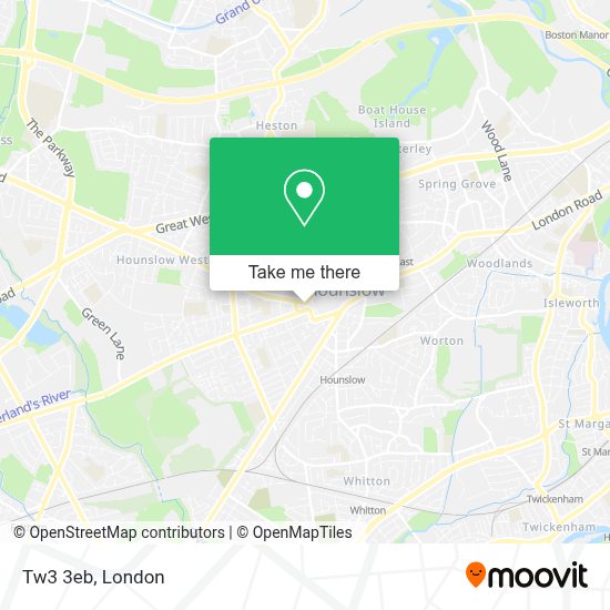 How to Get to Tw3 3eb in Hounslow by Bus, Tube or Train?