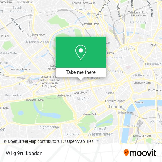 How to Get to W1g 9rt in Marylebone by Tube, Bus, Train or DLR?