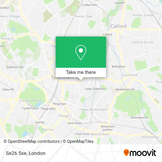 How to Get to Se26 5se in Sydenham by Bus, Train, Tube or DLR?