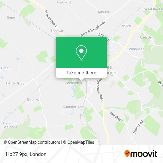 How to Get to Hp27 9px in Princes Risborough by Bus or Train?