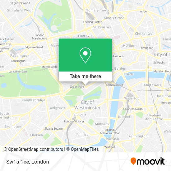 How to Get to Sw1a 1ee in Westminster by Bus, Tube or Train?