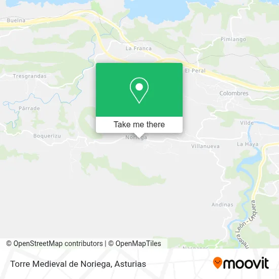 How to Get to Torre Medieval de Noriega in Ribadedeva by Bus?