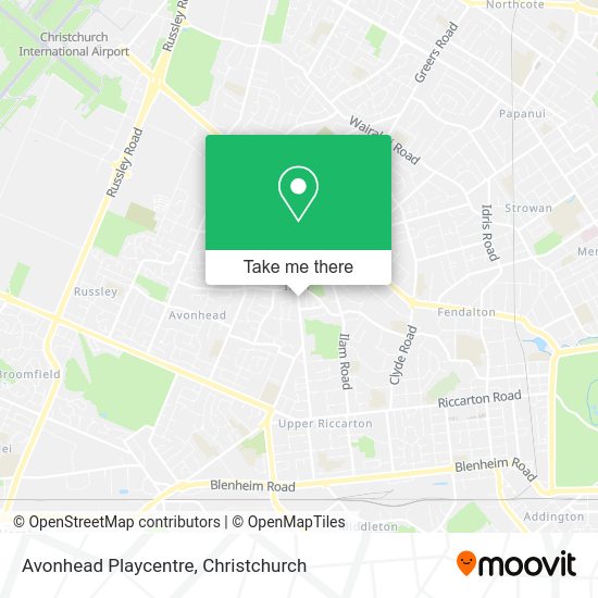 How to Get to Avonhead Playcentre in Christchurch by Bus?