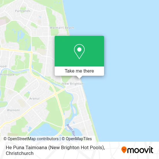 How to Get to He Puna Taimoana (New Brighton Hot Pools) in Christchurch ...