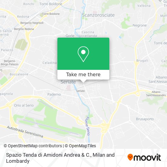 How to get to Spazio Tenda di Amidoni Andrea & C. in Seriate by bus ...