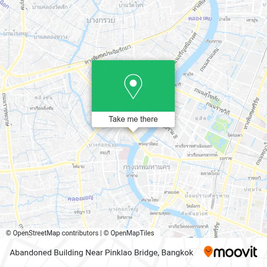 How to Get to Abandoned Building Near Pinklao Bridge in Bang Phlat by ...