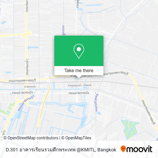 How to Get to D.301 อาคารเรียนรวมตึกพระเทพ @KMITL in ลาดกระบัง by Bus ...