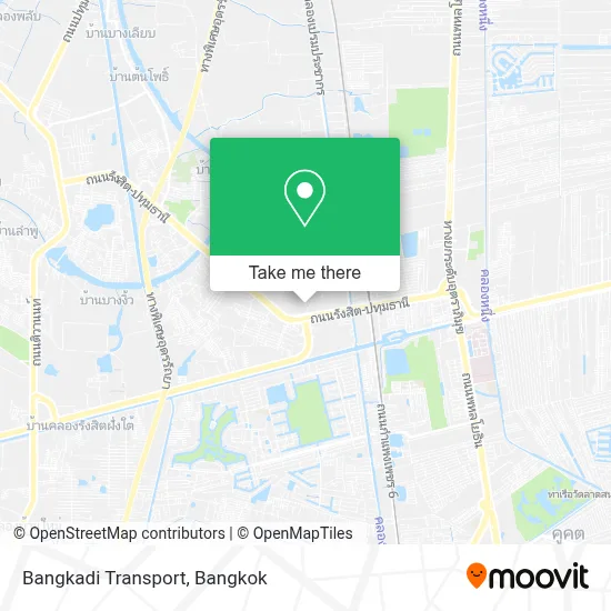 How to Get to Bangkadi Transport in Pathum Thani City by Bus, SkyTrain ...