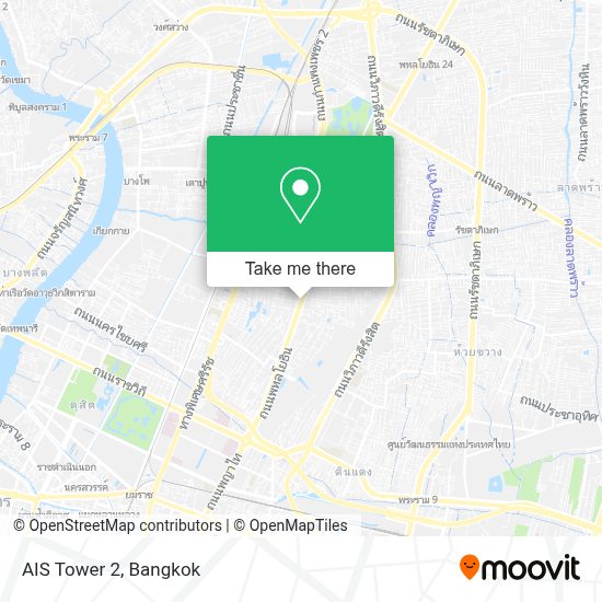 How to Get to AIS Tower 2 (อาคาร เอไอเอส 2) in พญาไท by Bus, Metro ...
