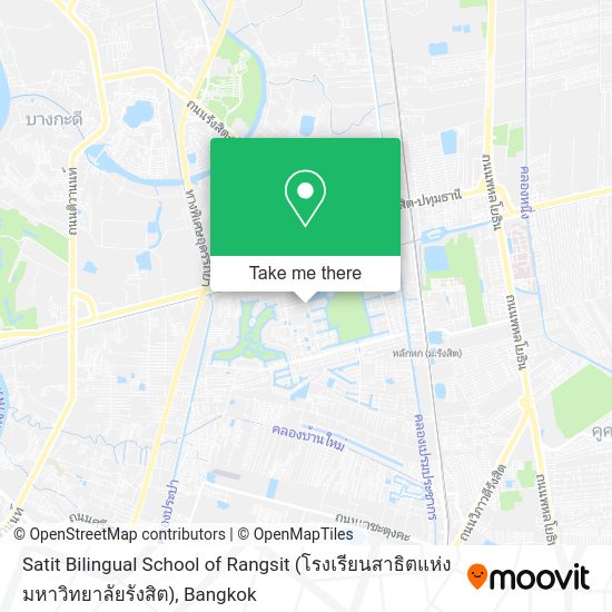 How to Get to Satit Bilingual School of Rangsit (โรงเรียนสาธิตแห่ง ...