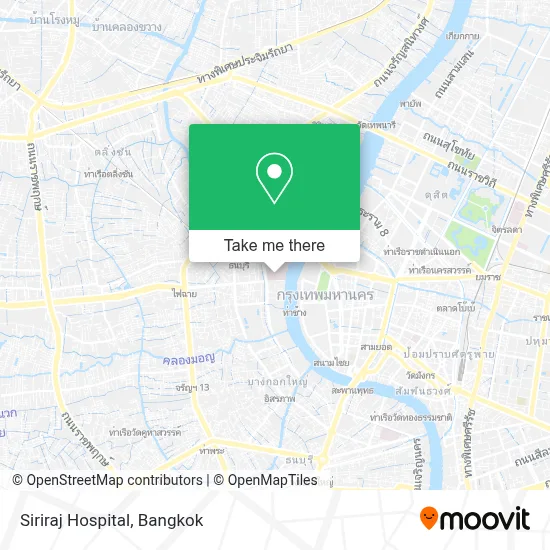 How to Get to Siriraj Hospital in Bang Khok Noi by Bus, Ferry, Metro ...