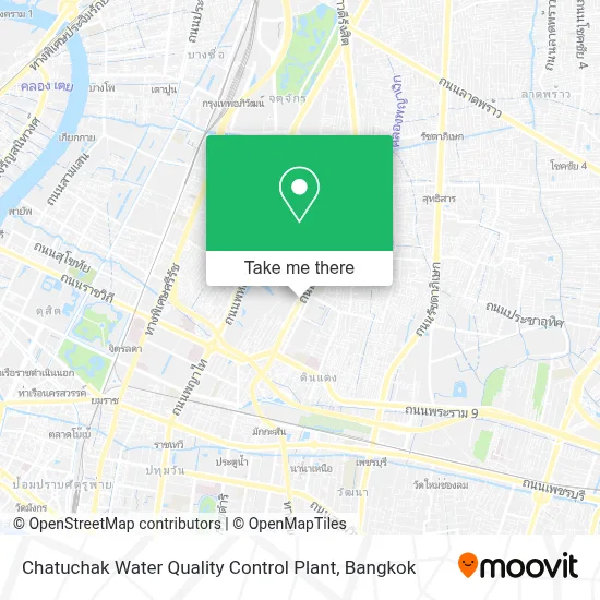How to Get to Chatuchak Water Quality Control Plant in Din Daeng by Bus ...