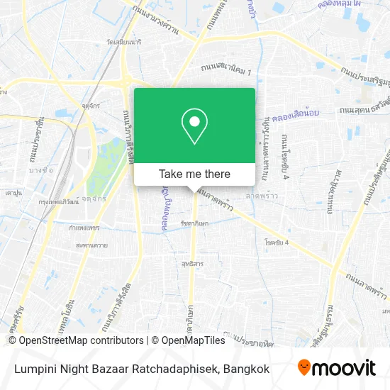 How to Get to Lumpini Night Bazaar Ratchadaphisek in Huai Khwang by Bus ...