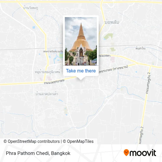 How to Get to Phra Pathom Chedi in Bangkok by Bus or Train?