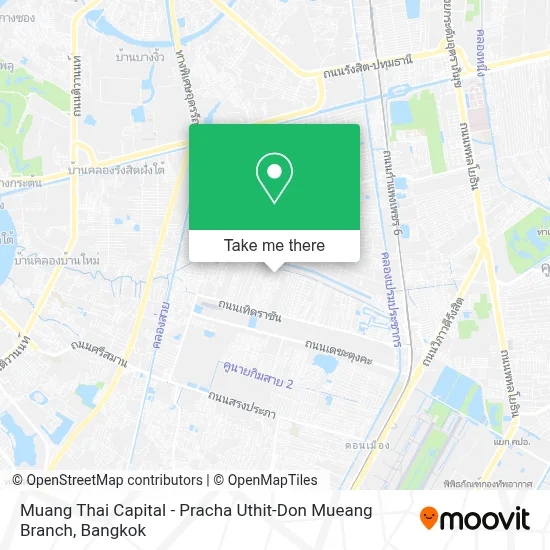 How to Get to Muang Thai Capital - Pracha Uthit-Don Mueang Branch in ...