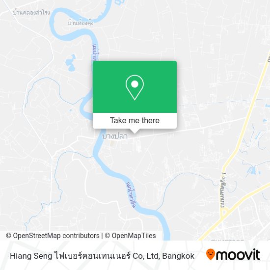 How to get to Hiang Seng ไฟเบอร์คอนเทนเนอร์ Co, Ltd in เมืองสมุทรสาคร ...