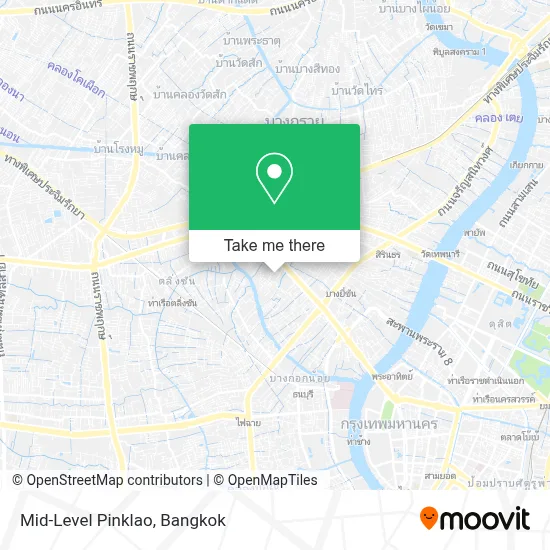How to Get to Mid-Level Pinklao in Bang Khok Noi by Bus, Metro, Ferry ...