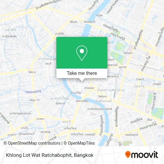 How to Get to Khlong Lot Wat Ratchabophit in Phra Nakhon by Bus, Metro ...