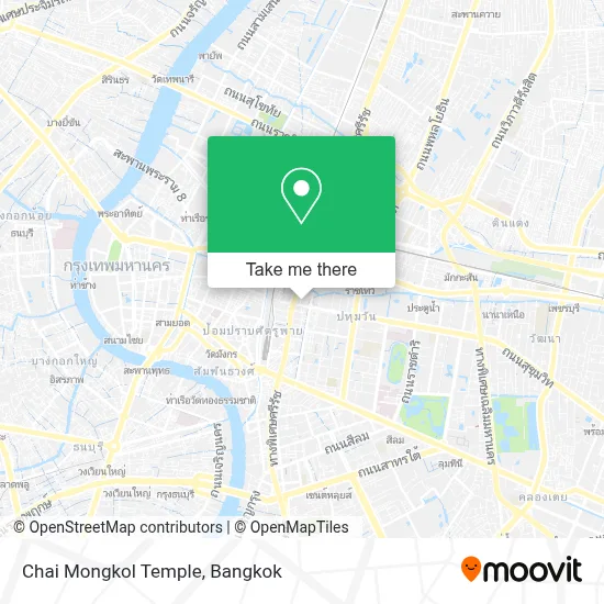 How to Get to Chai Mongkol Temple in Pathum Wan by Bus, SkyTrain, Ferry ...
