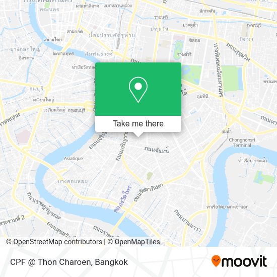 How to Get to CPF @ ตรอกจันทน์ in สาทร by Bus, SkyTrain, Metro or Ferry?