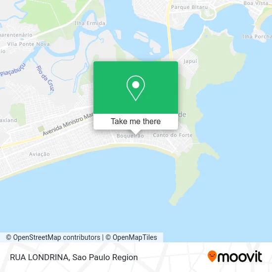 How to Get to RUA LONDRINA in Sao Paulo Region by Bus, Metro or Train?