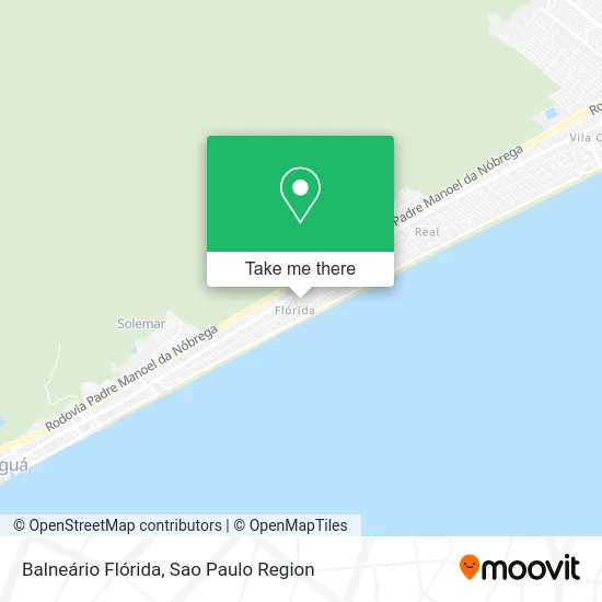 How to Get to Balneário Flórida in Sao Paulo Region by Bus?