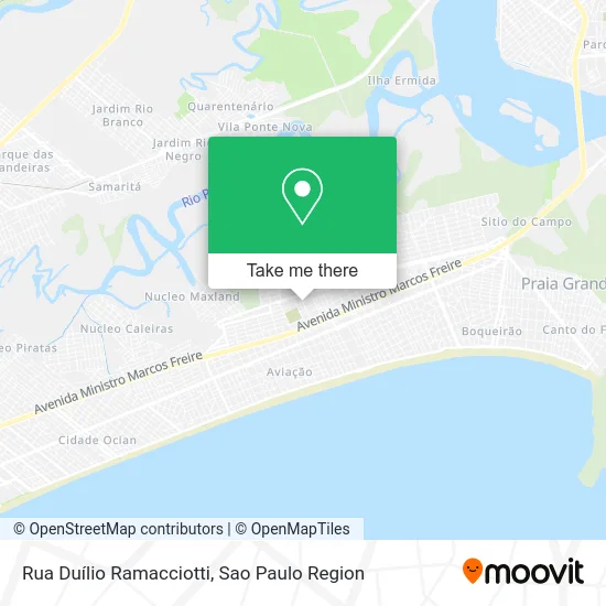 How to Get to Rua Duílio Ramacciotti in Sao Paulo Region by Bus, Metro or Train?