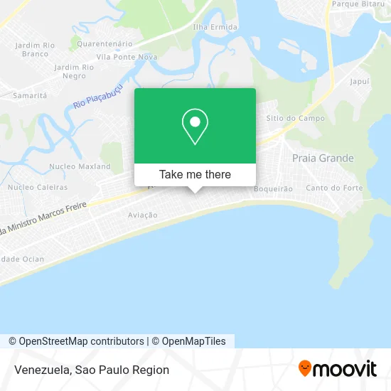 How to Get to Venezuela in Sao Paulo Region by Bus, Metro or Train?