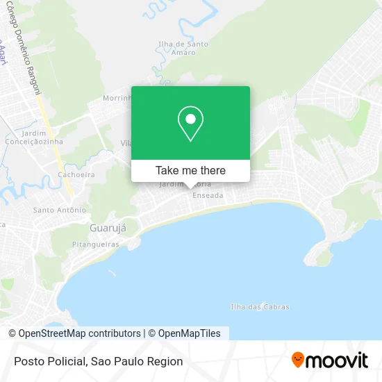 How to Get to Posto Policial in Sao Paulo Region by Bus, Metro or Train?