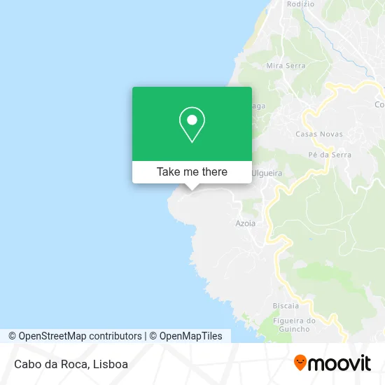 How to Get to Cabo da Roca in Sintra by Bus?