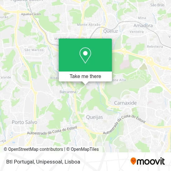 Como chegar a Btl Portugal, Unipessoal em Oeiras por autocarro, comboio ...