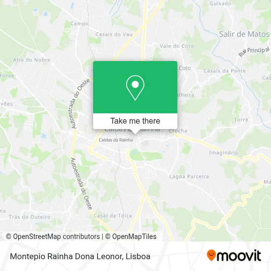 How to Get to Montepio Rainha Dona Leonor in Caldas Da Rainha by Bus or ...