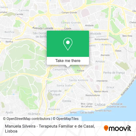 Como chegar a Manuela Silveira - Terapeuta Familiar e de Casal em ...