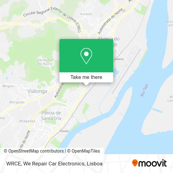 Como chegar a WRCE, We Repair Car Electronics em Vila Franca De Xira ...