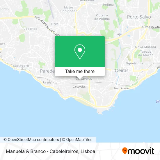 Como chegar a Manuela & Branco - Cabeleireiros em Cascais por autocarro ...