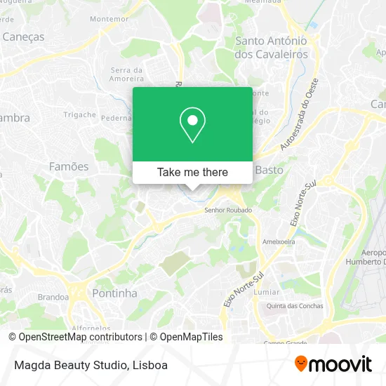 Como chegar a Magda Beauty Studio em Odivelas por autocarro, metro ou ...