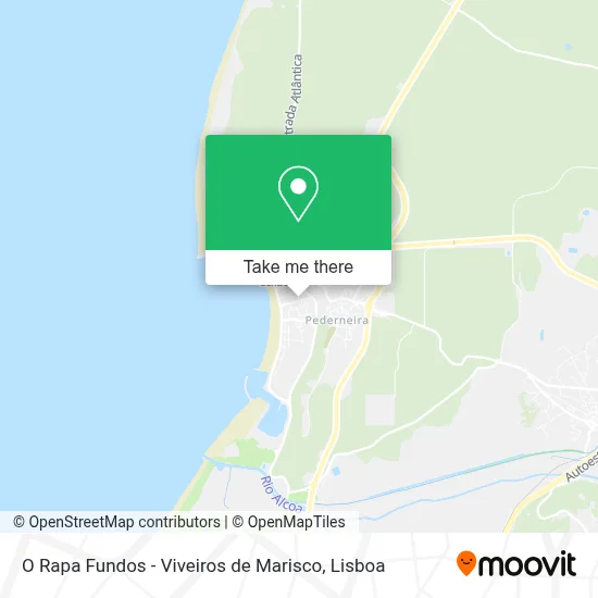Como chegar a O Rapa Fundos - Viveiros de Marisco em Lisboa por ...