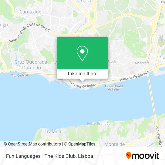 How to Get to Fun Languages - The Kids Club in Lisboa by Bus, Train ...
