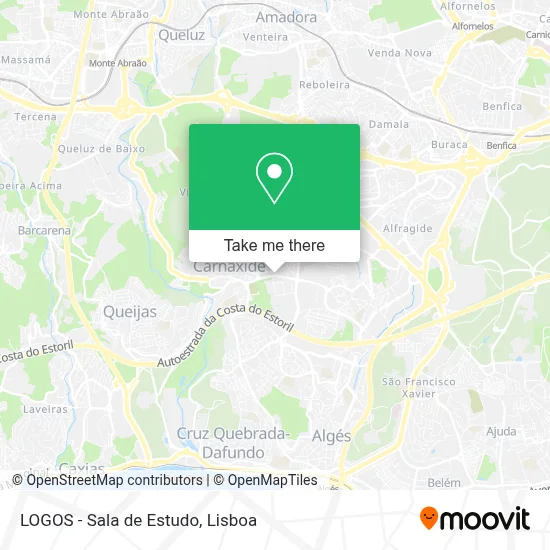 Como chegar a LOGOS - Sala de Estudo em Oeiras por autocarro, metro ...